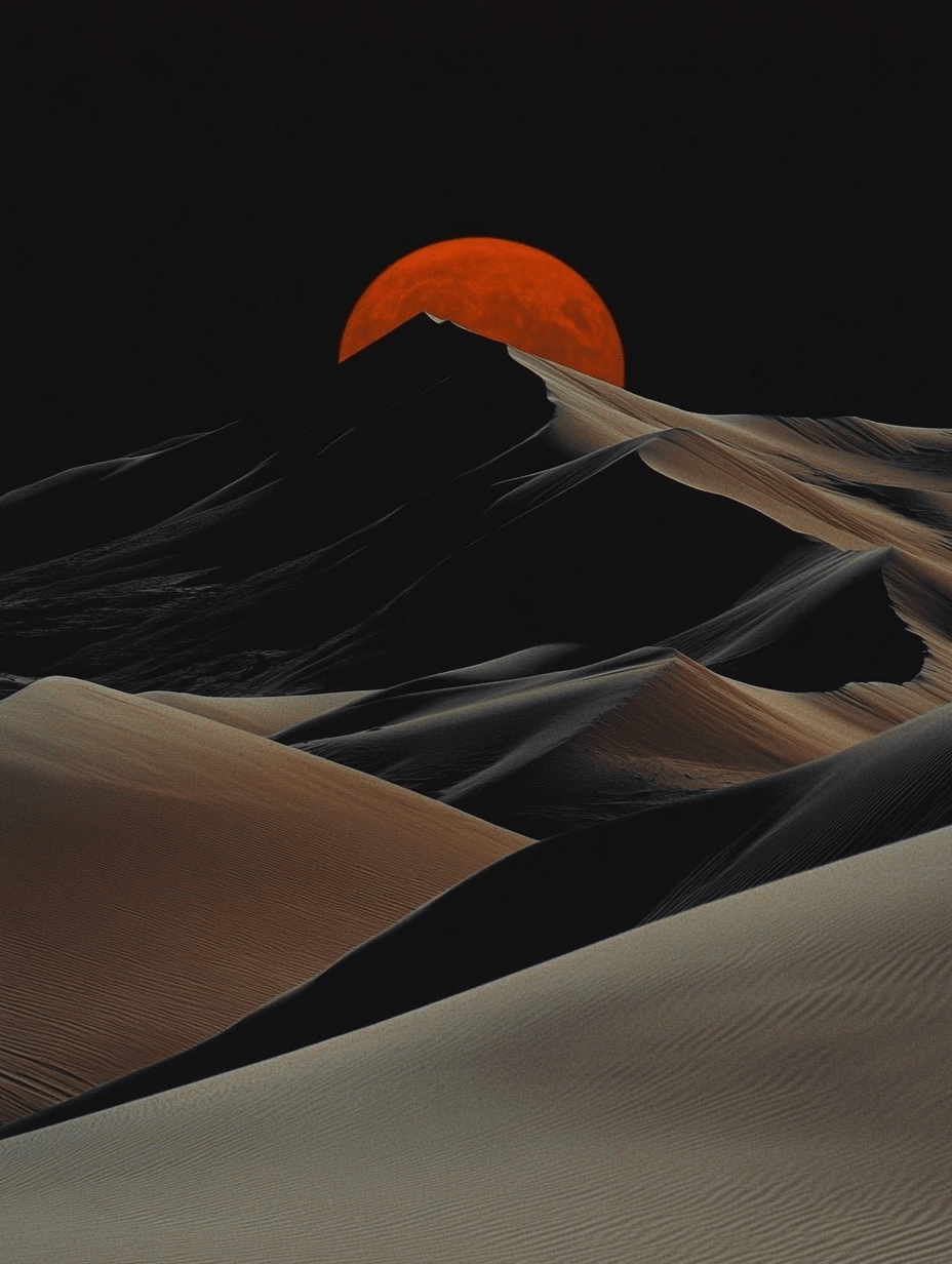 Eclipse Of The Sands | Fancysketch Digital Art